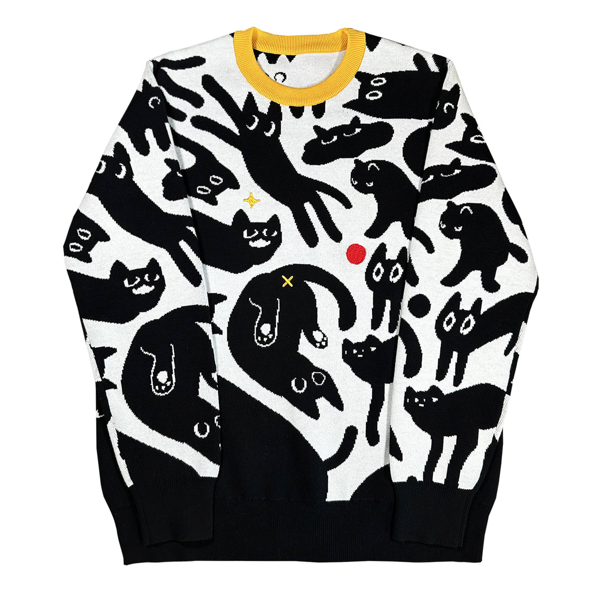 Void Cats Knitted Sweater – Bandage Brigade