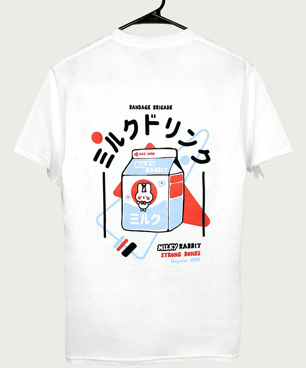 Milky Rabbit Tee – Bandage Brigade
