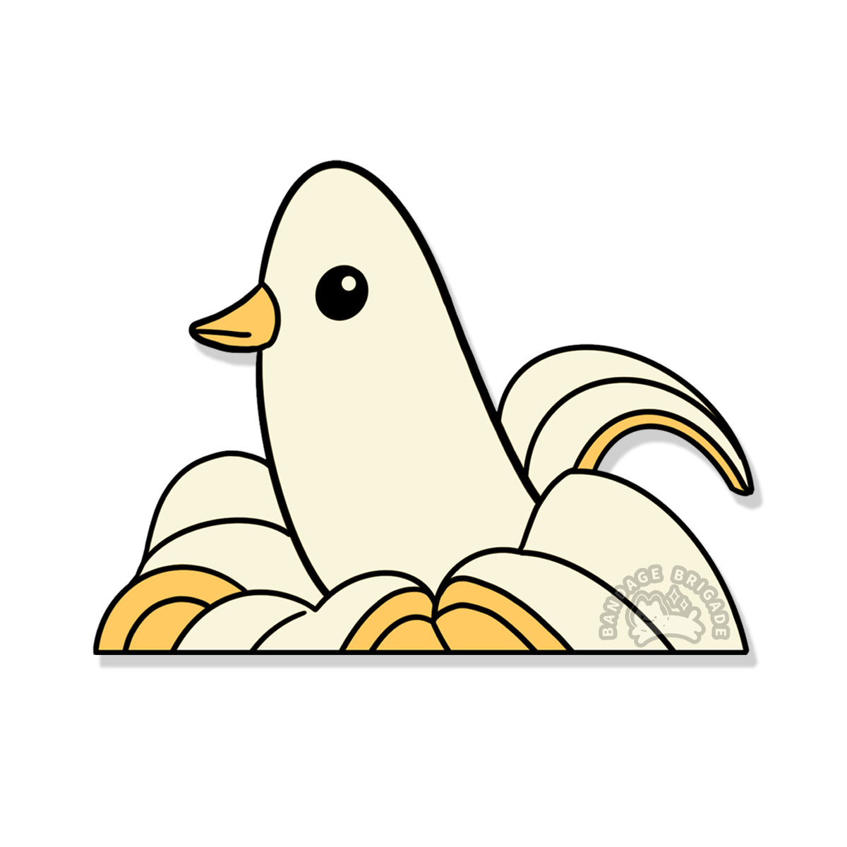Banana Bird Decal – Bandage Brigade
