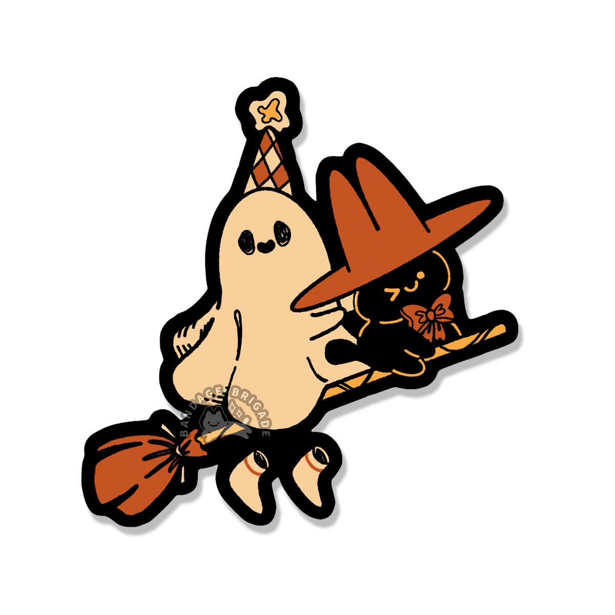 Bean & Pommy Sticker – Bandage Brigade