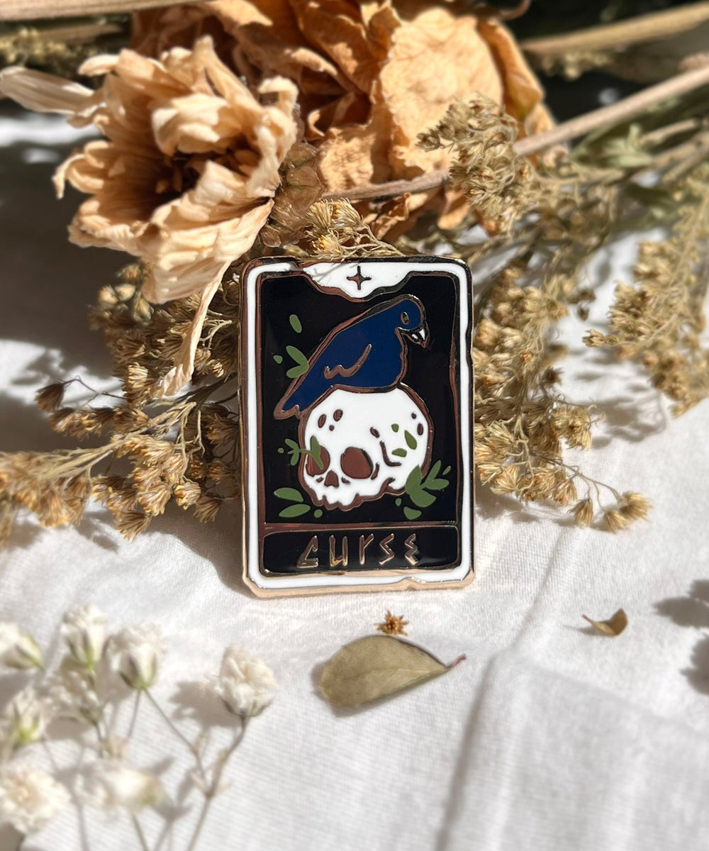 Cursed Tarot Pin – Bandage Brigade