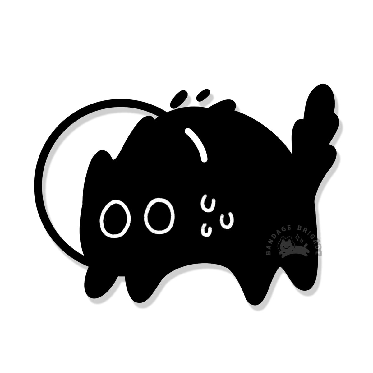 Sweaty Cat Decal – Bandage Brigade