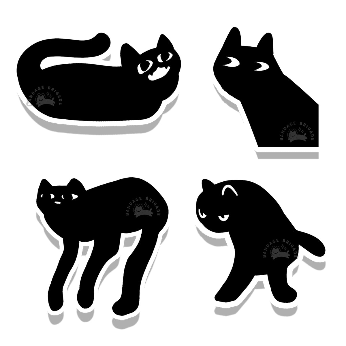Void Cats Sticker – Bandage Brigade
