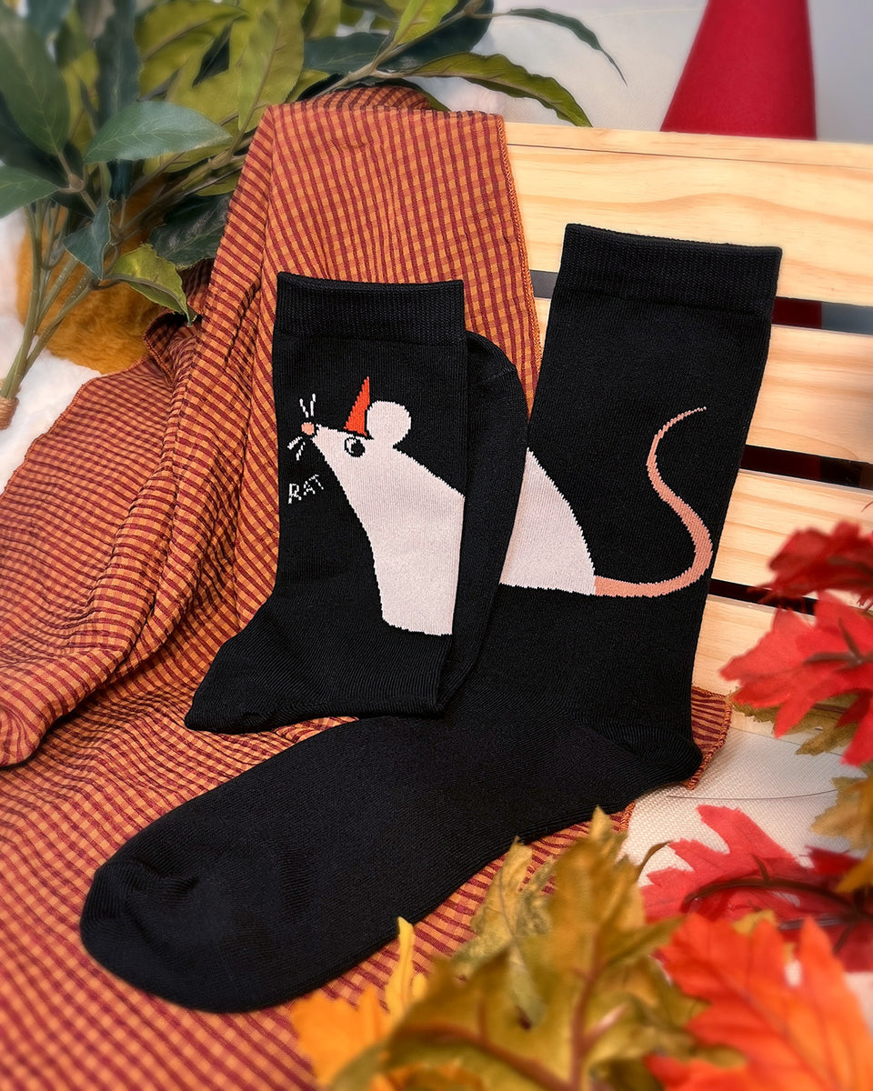 Rat with a Hat Socks – Bandage Brigade